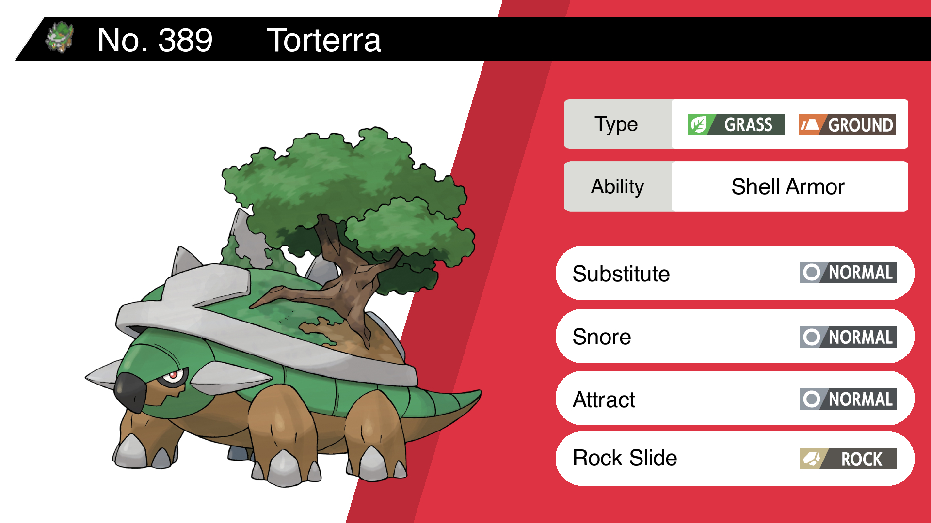 Torterra Stats