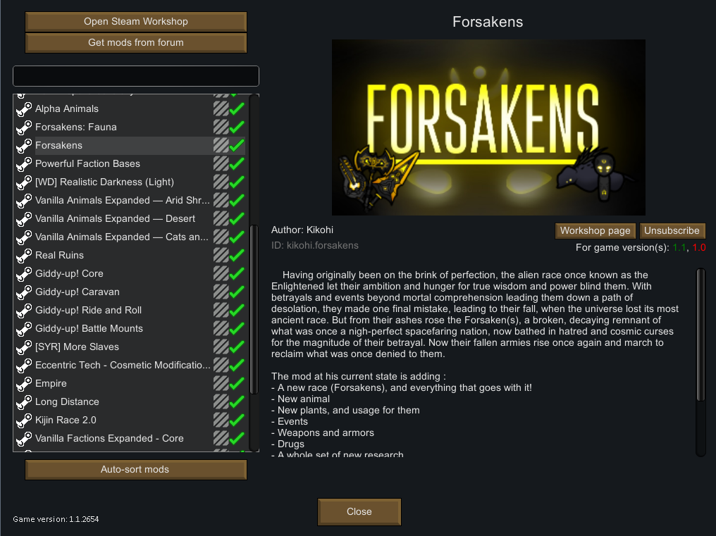 Unsubscribe from all steam workshop - molqyconcierge Unsubscribe from all steam workshop - molqyconcierge
