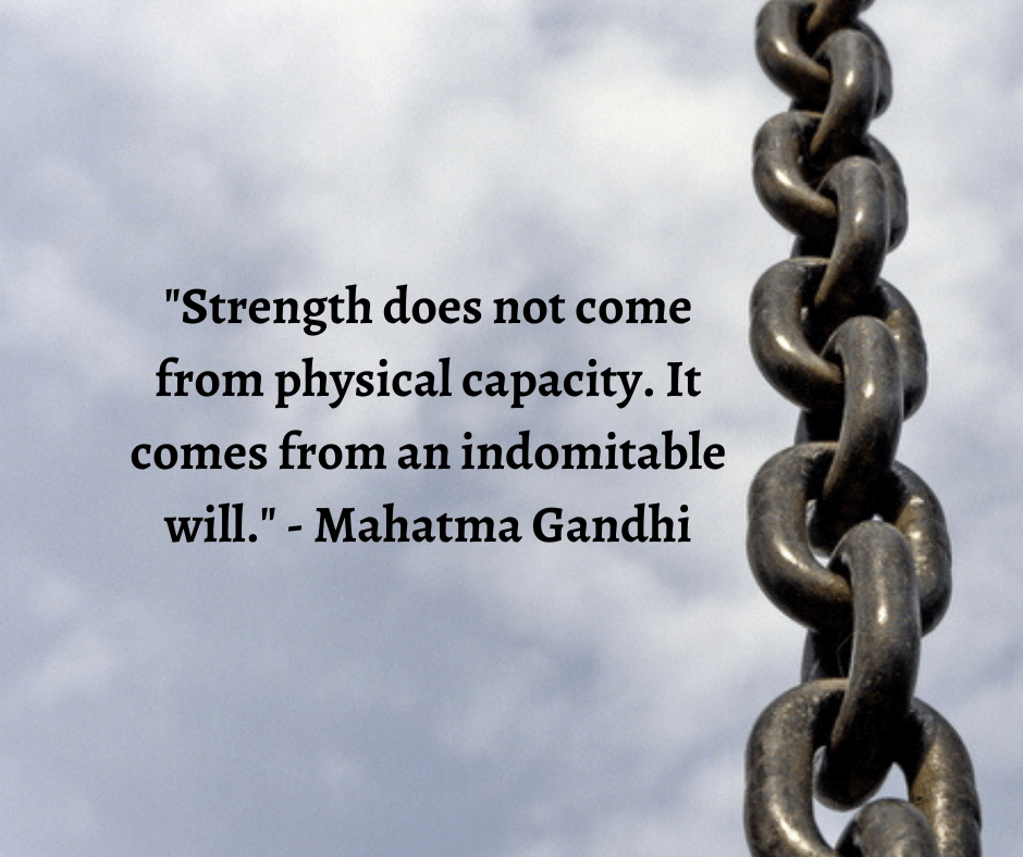 Mahatma Gandhi Quotes Strength