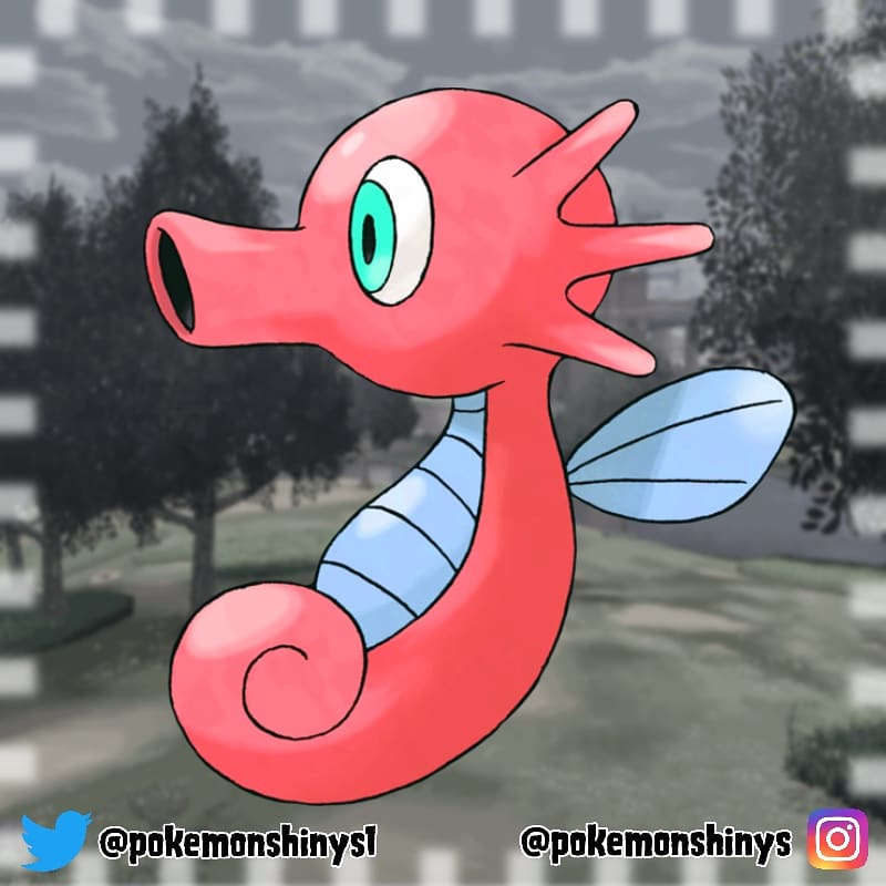 Pokemon Horsea Evolution