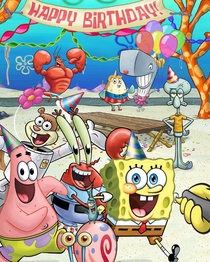 Spongebob And Patrick Excited