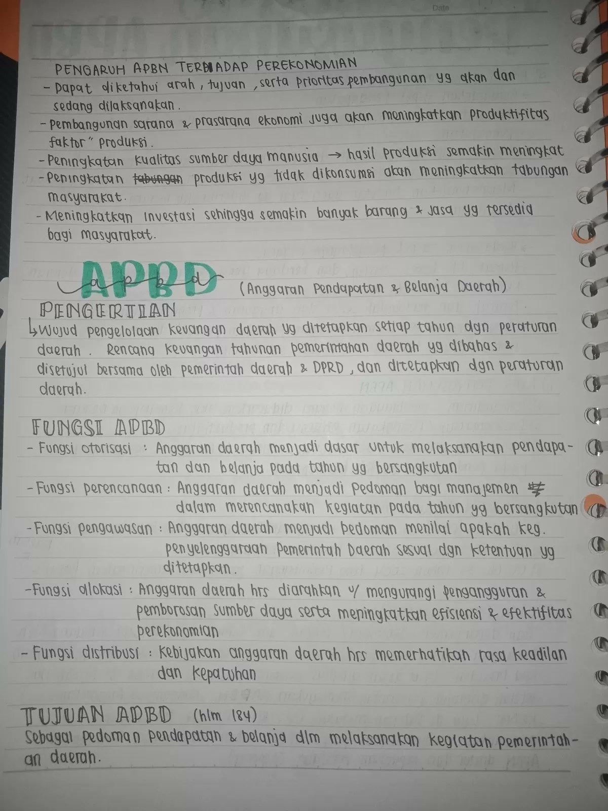 Clearnote Indonesia on Twitter: "EKONOMI KELAS 11: APBN Apa itu APBN dan APBD? Bagaimana cara ...