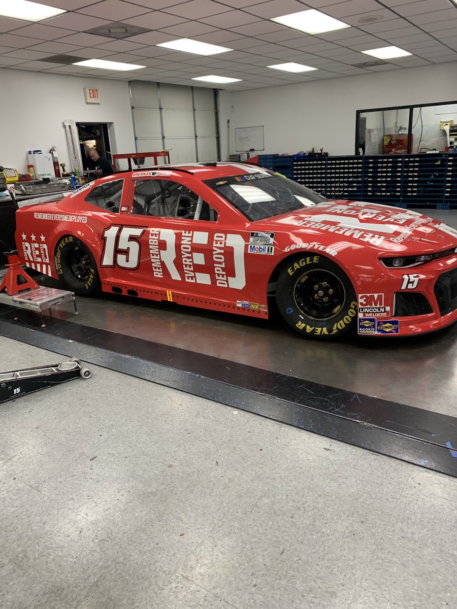 Brennan Poole's RED Paint Scheme for the All Star Open : r/NASCAR