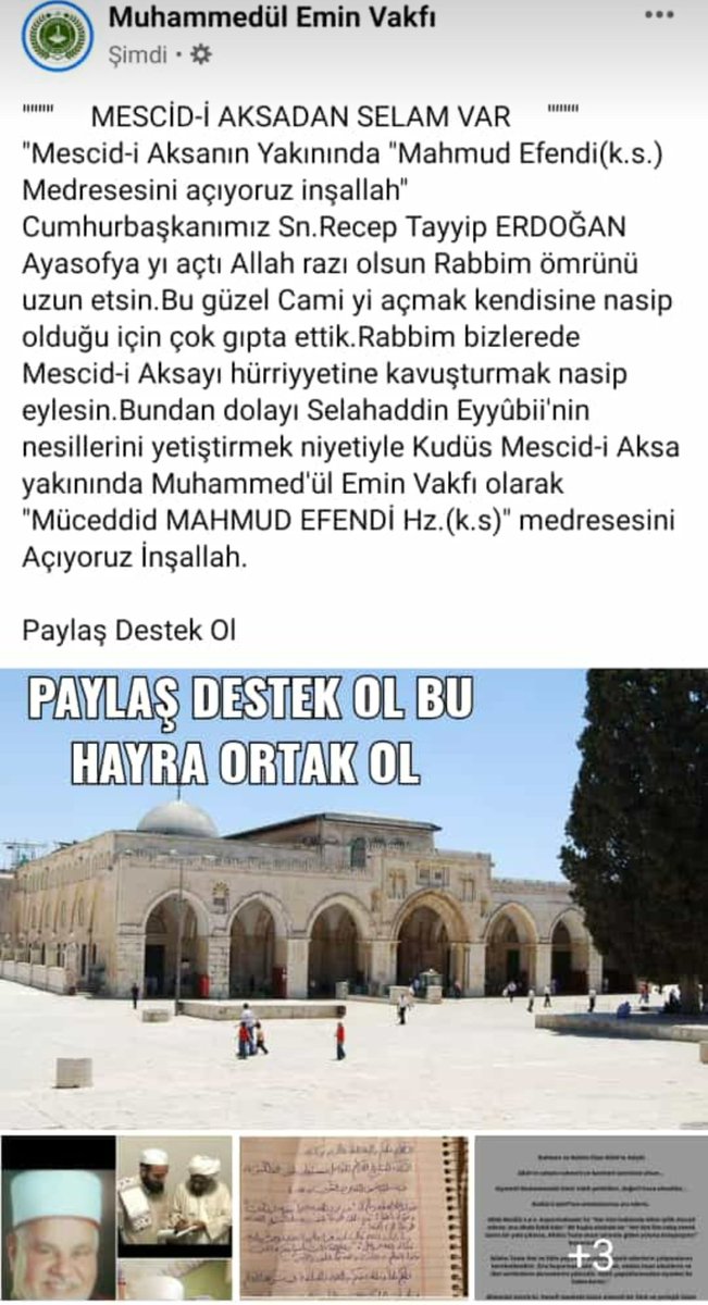 Muhammed'ül Emin Vakfı (@M_EminVakfi) | Twitter