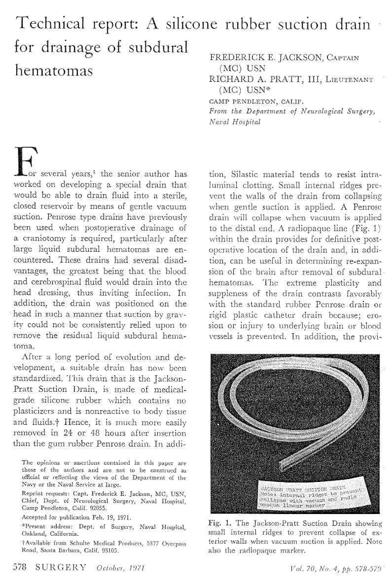 Jackson Pratt Drain Illustration