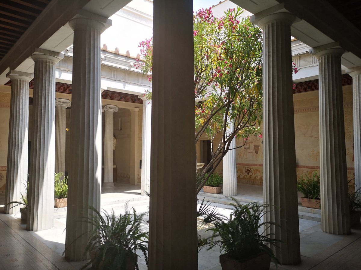 Ancient Greek House Courtyard