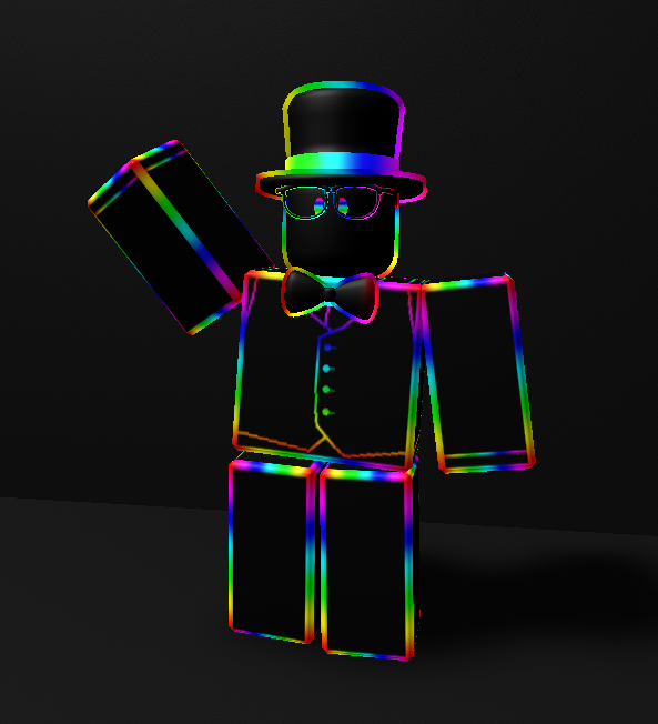 Rainbow Roblox Character