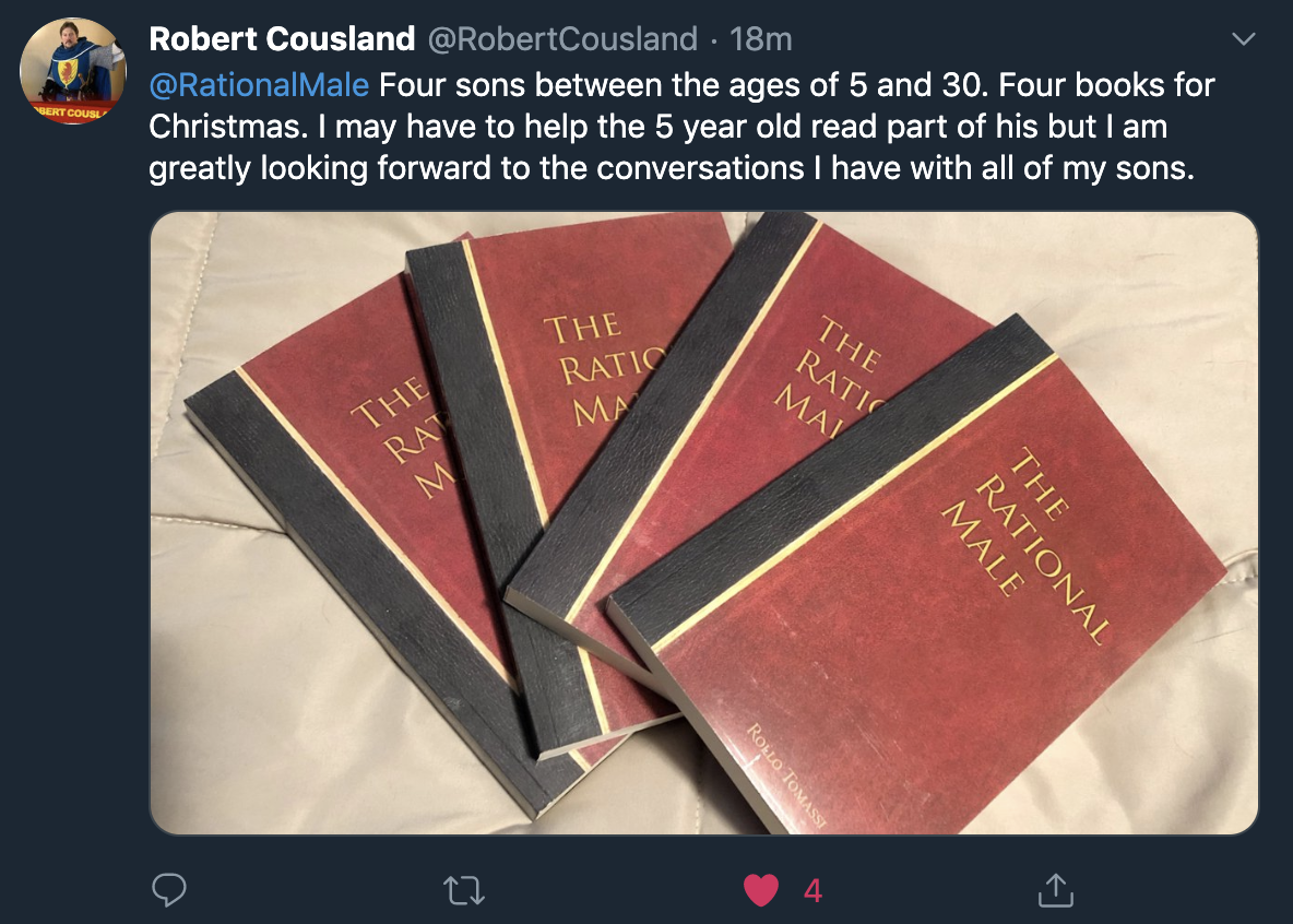 Rollo Tomassi on Twitter: "The Rational Male Pass it on. https://t.co/puncwwe657 https://t.co ...