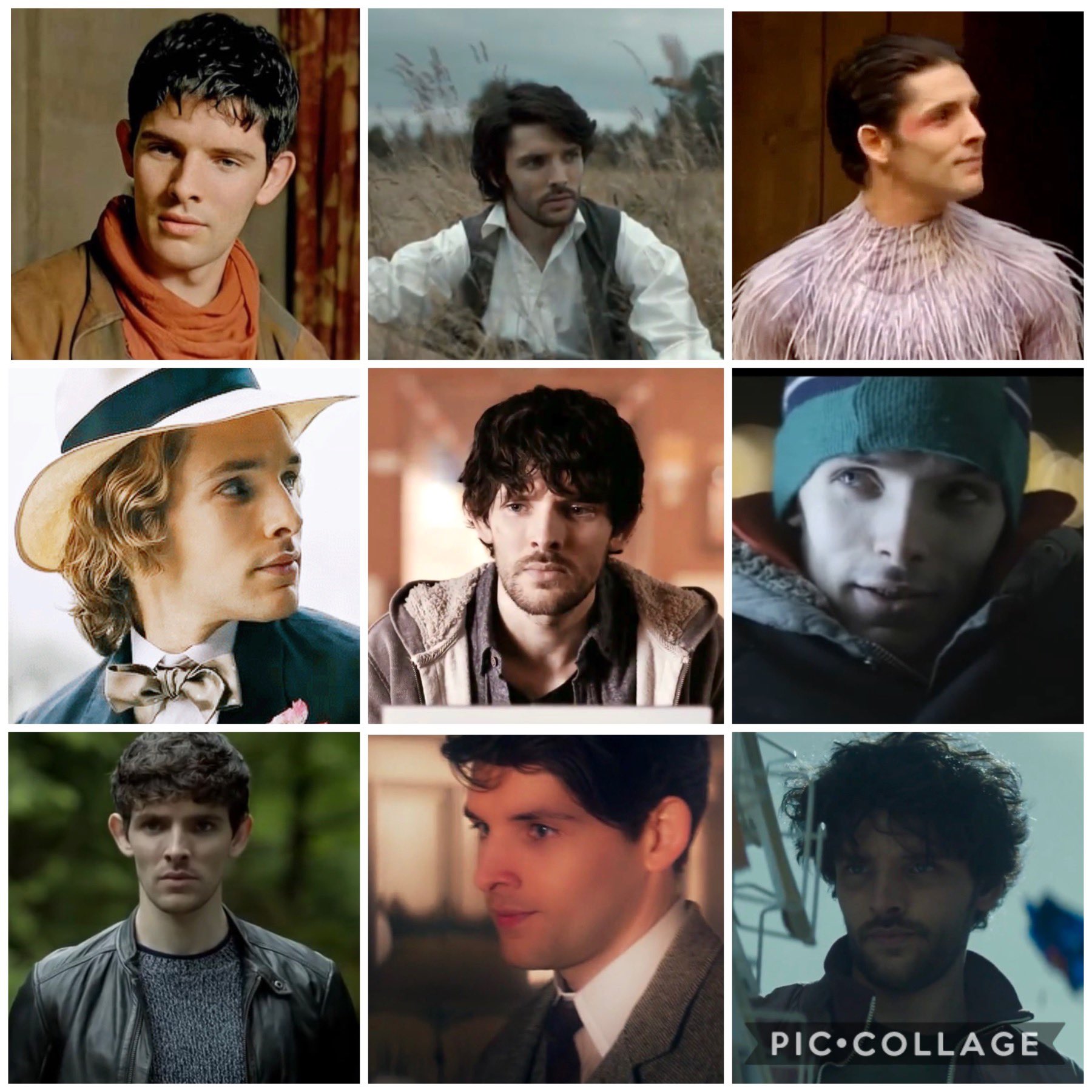 Colin Morgan Merlin Eyes
