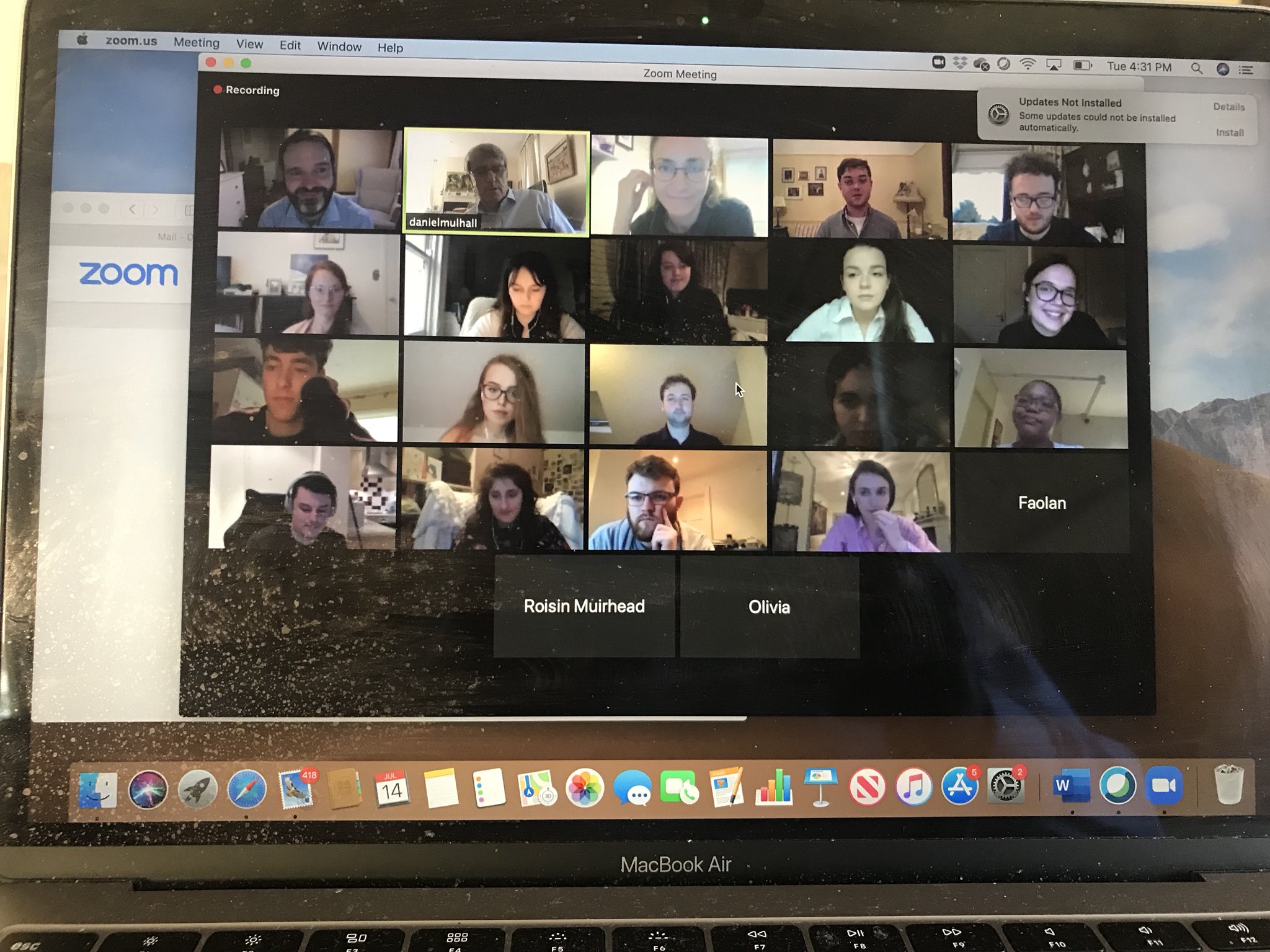 Daniel Mulhall on Twitter: "It was a pleasure to speak with the @WIPLive class of 2020. I ...