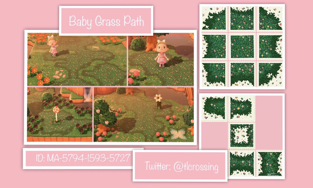 Animal Crossing Qr Codes Paths Grass