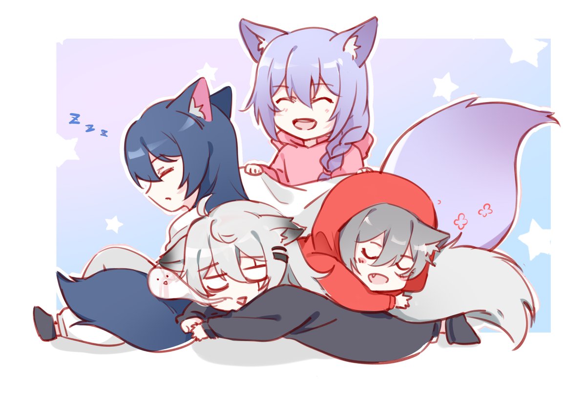 lappland (arknights) 1girl solo animal ears long hair grey eyes smile ...