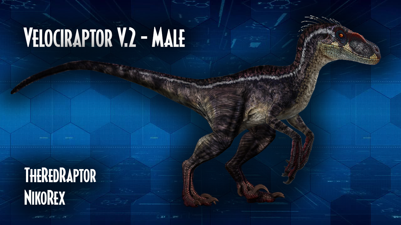 Thespookyraptor 🎃 On Twitter The Male Velociraptor From Jurassic Park