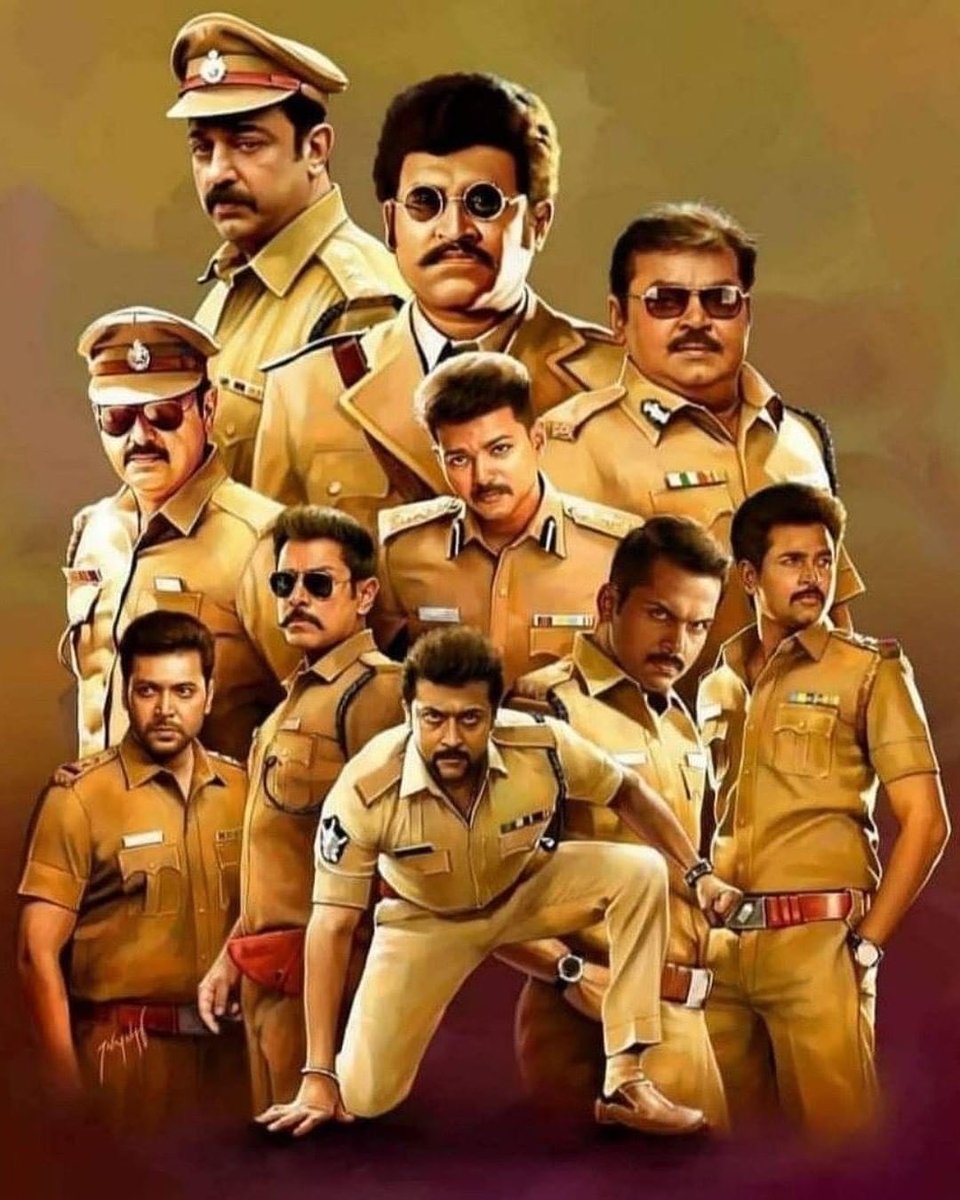 Ajith In Police Dress