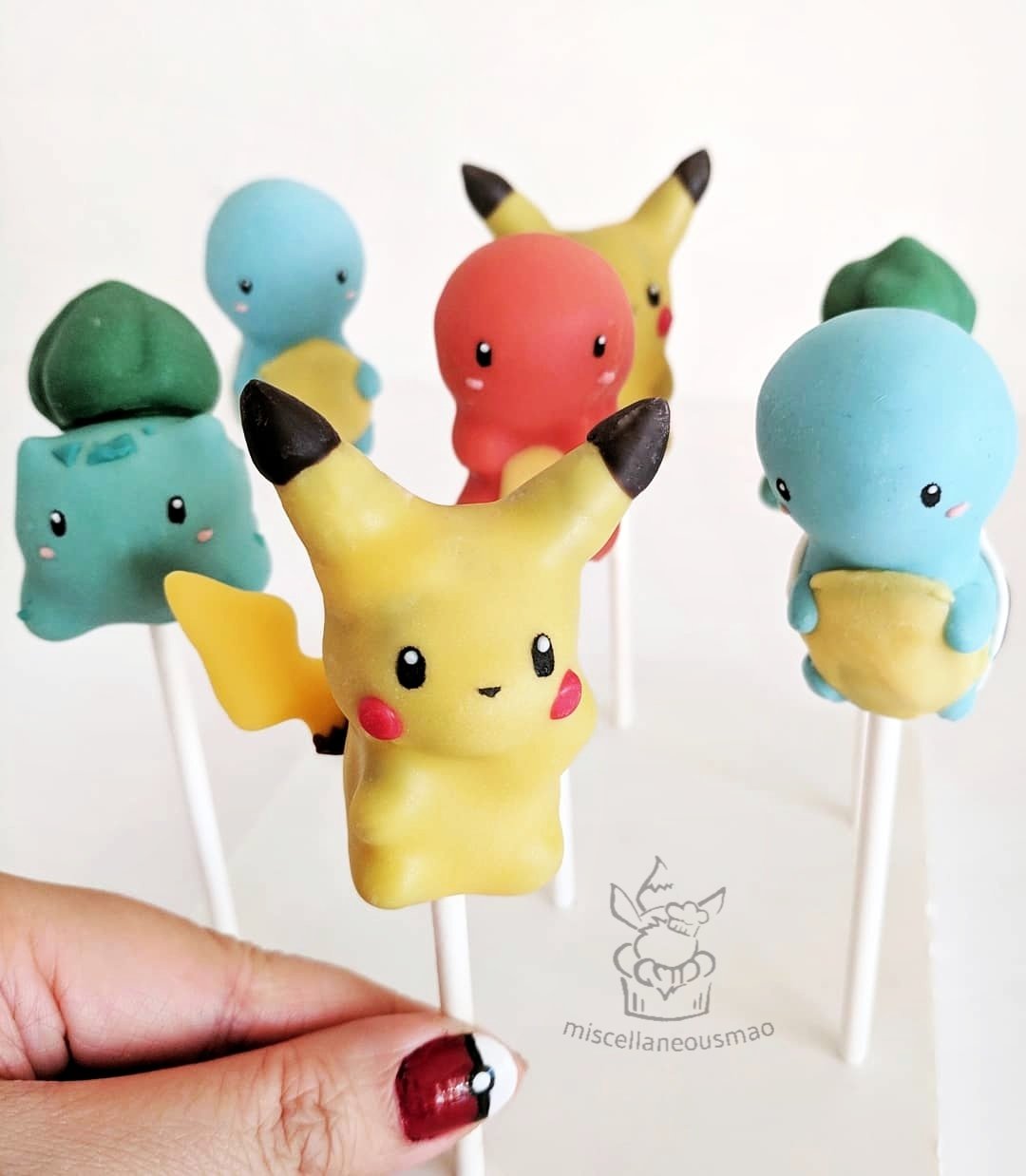 Pokemon Cake Pops