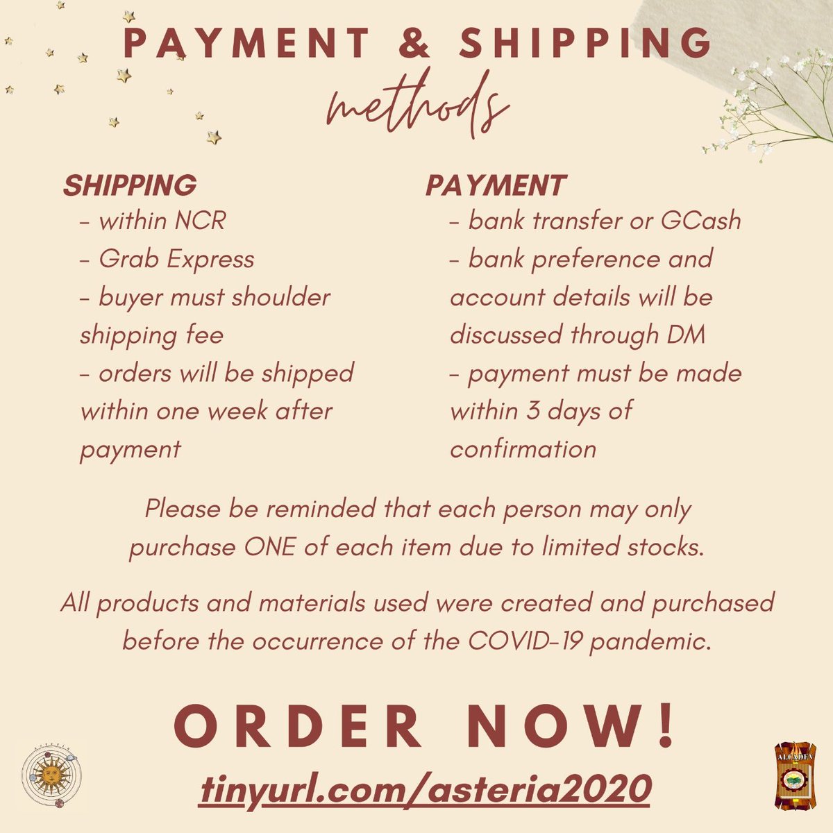 𝐚𝐬𝐭𝐞𝐫𝐢𝐚 𝐜𝐨. (@AsteriaCoPH) | Twitter