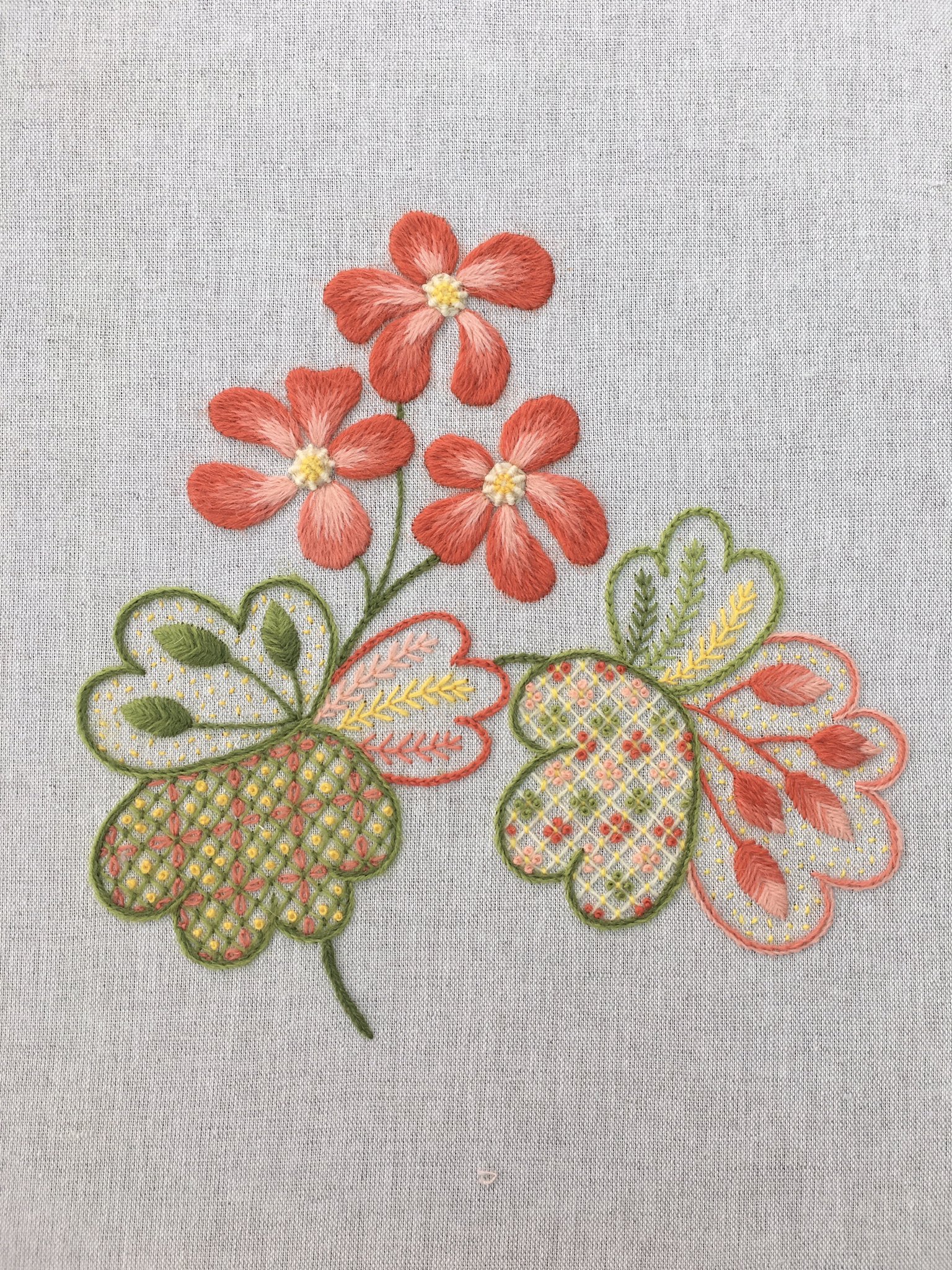 Simple Vine Embroidery Designs