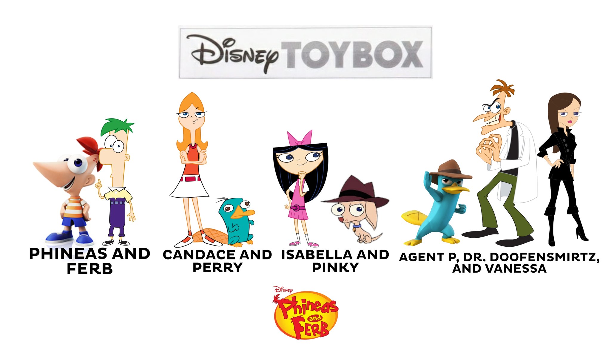 Disney Infinity Characters Phineas And Ferb