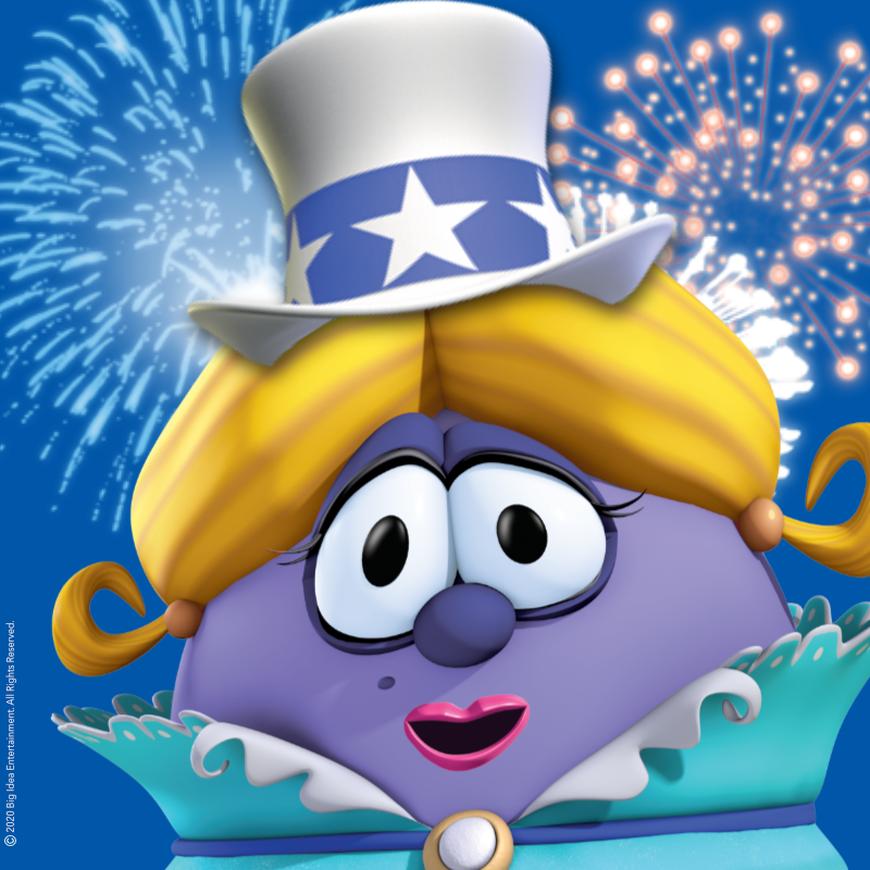 Veggietales Madame Blueberry