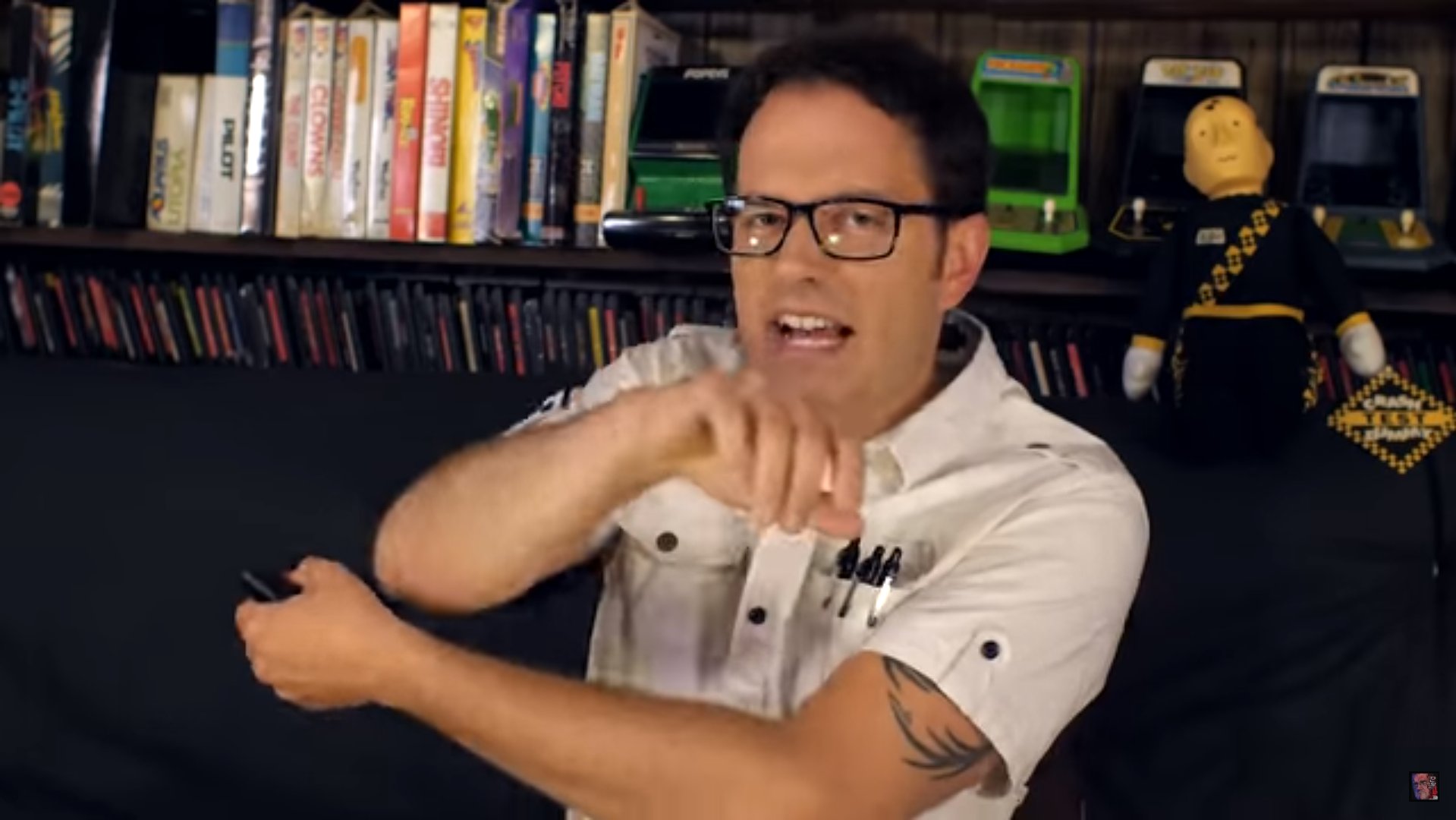 James Rolfe Tattoo