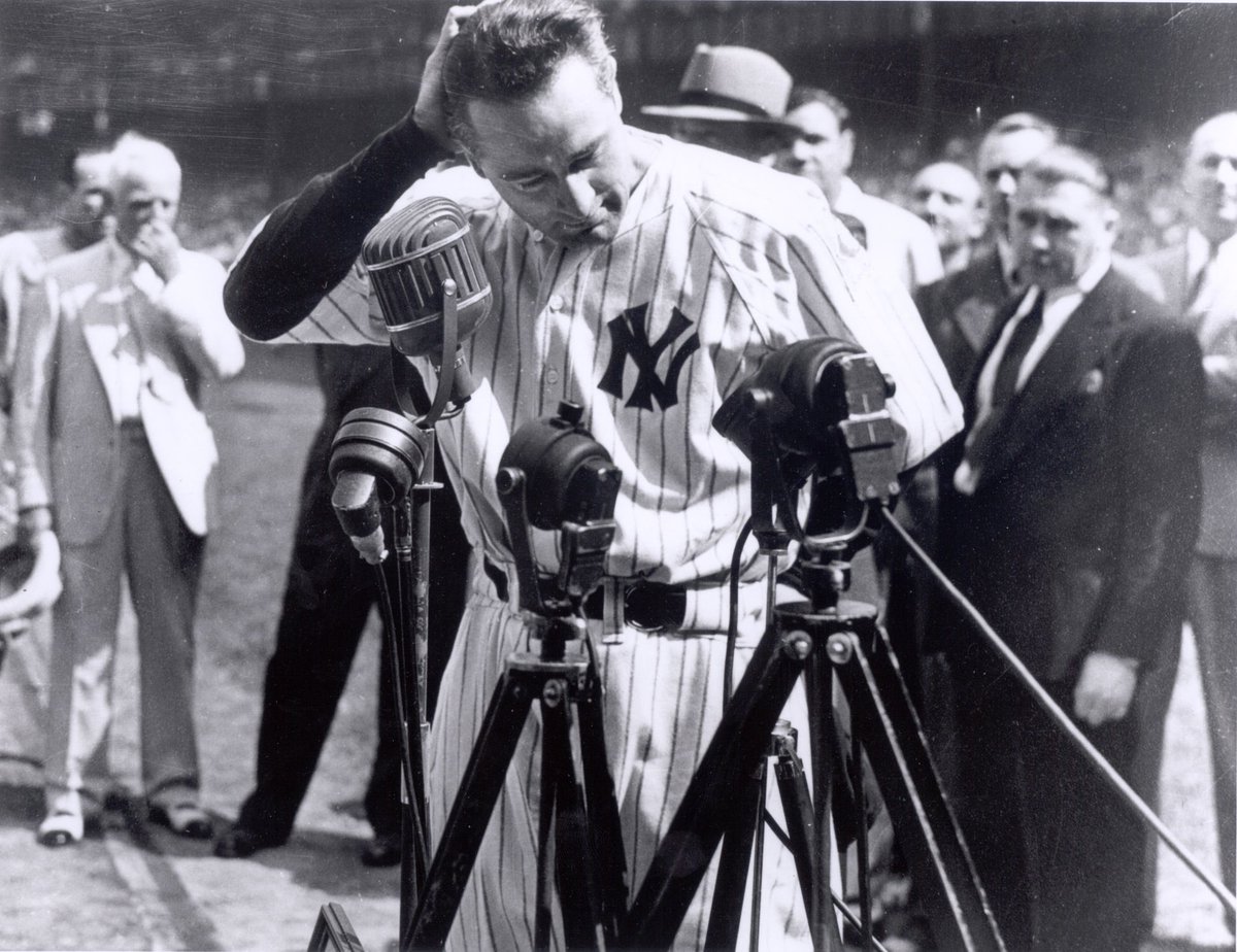Lou Gehrig described a debilitating disease and the end of a storied ...