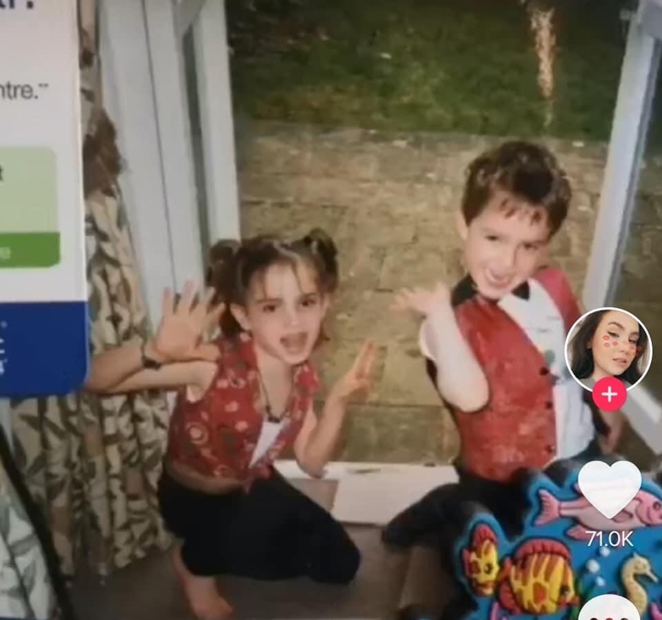 Emma Watson Cute Baby Emma Watson Comments On 'anxiety' About Marriage