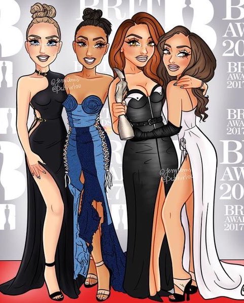 Little Mix Drawing