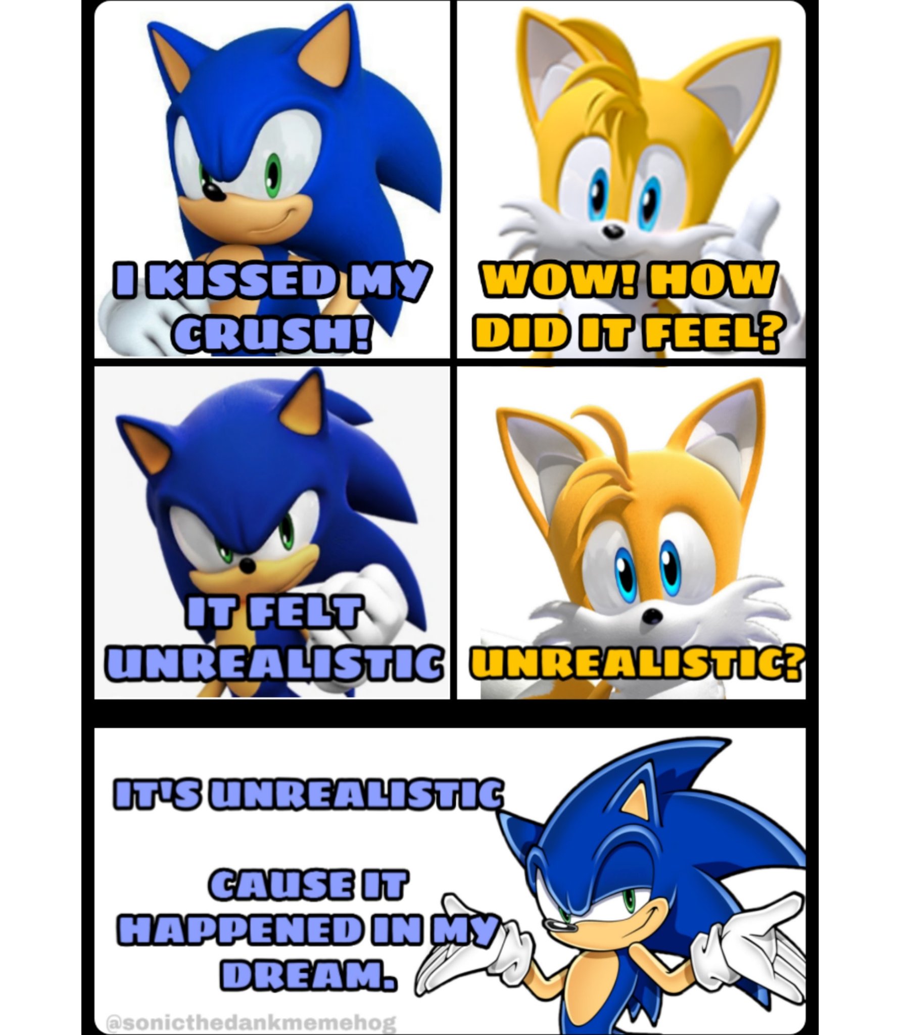 Dank Sonic Memes First Irl Post Since Graduation . . . #meme #memes
