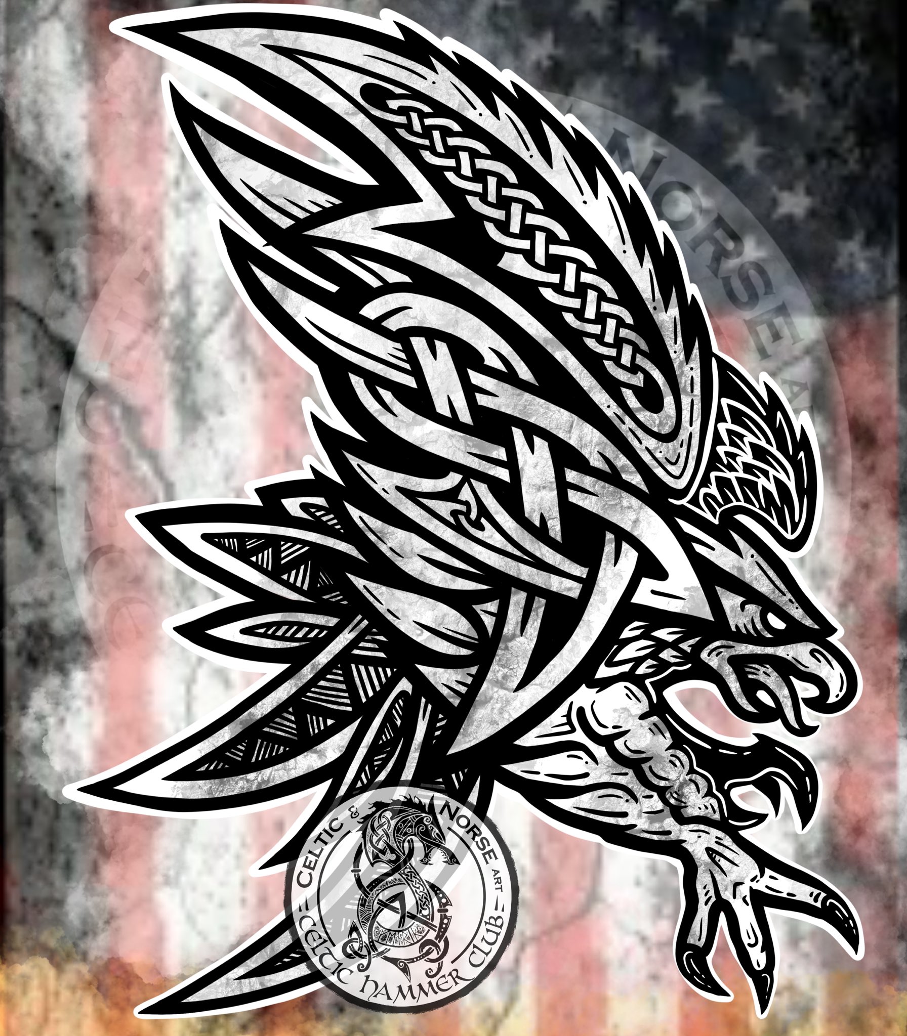 Celtic Hawk Tattoos 100 Majestic Hawk Tattoos That Exude Strength And