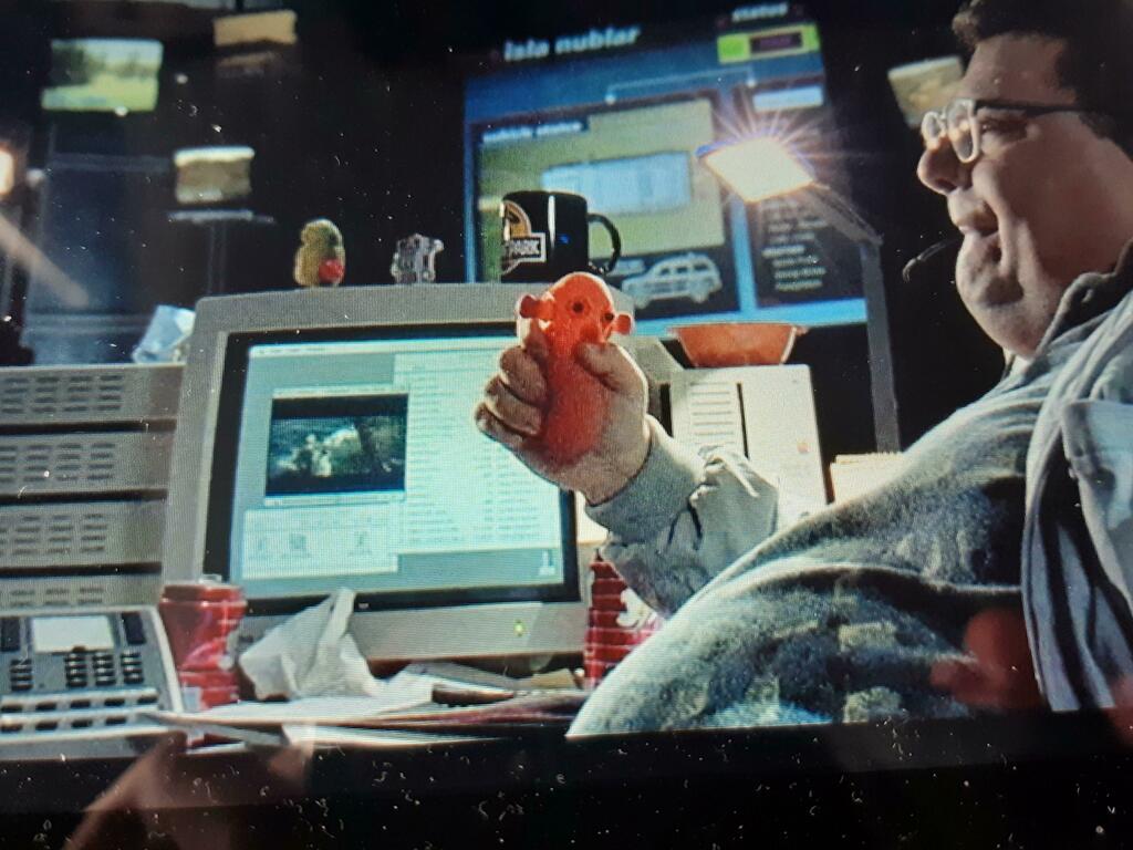 Jurassic Park Computer Scene