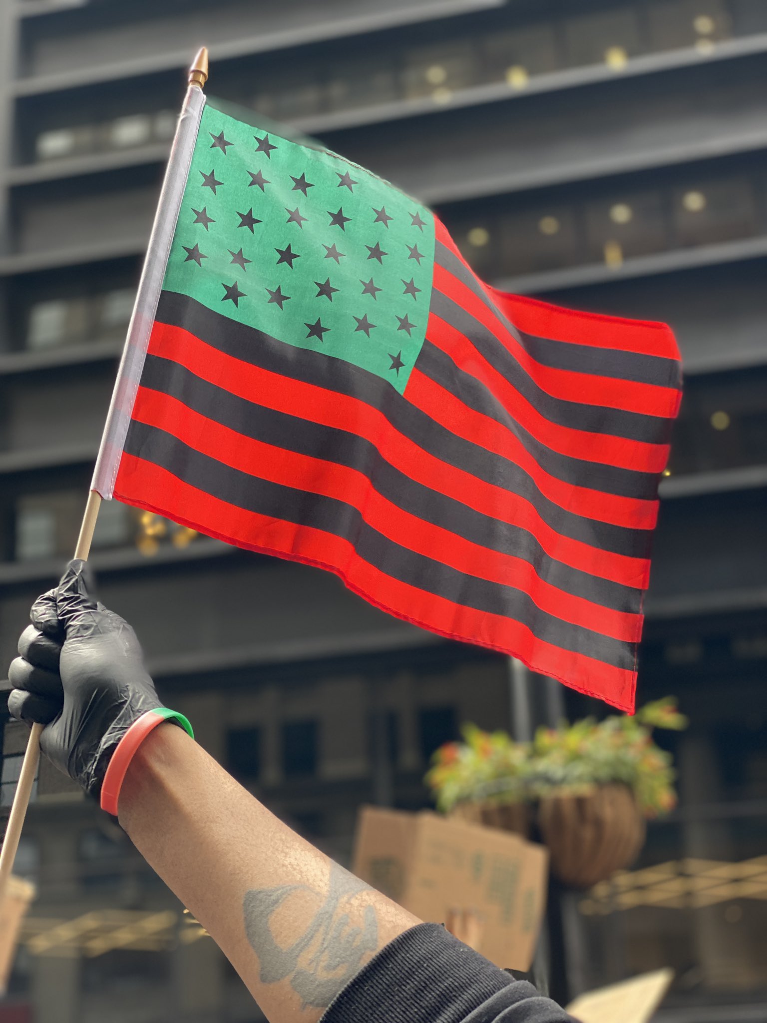 African American Flag David Hammons