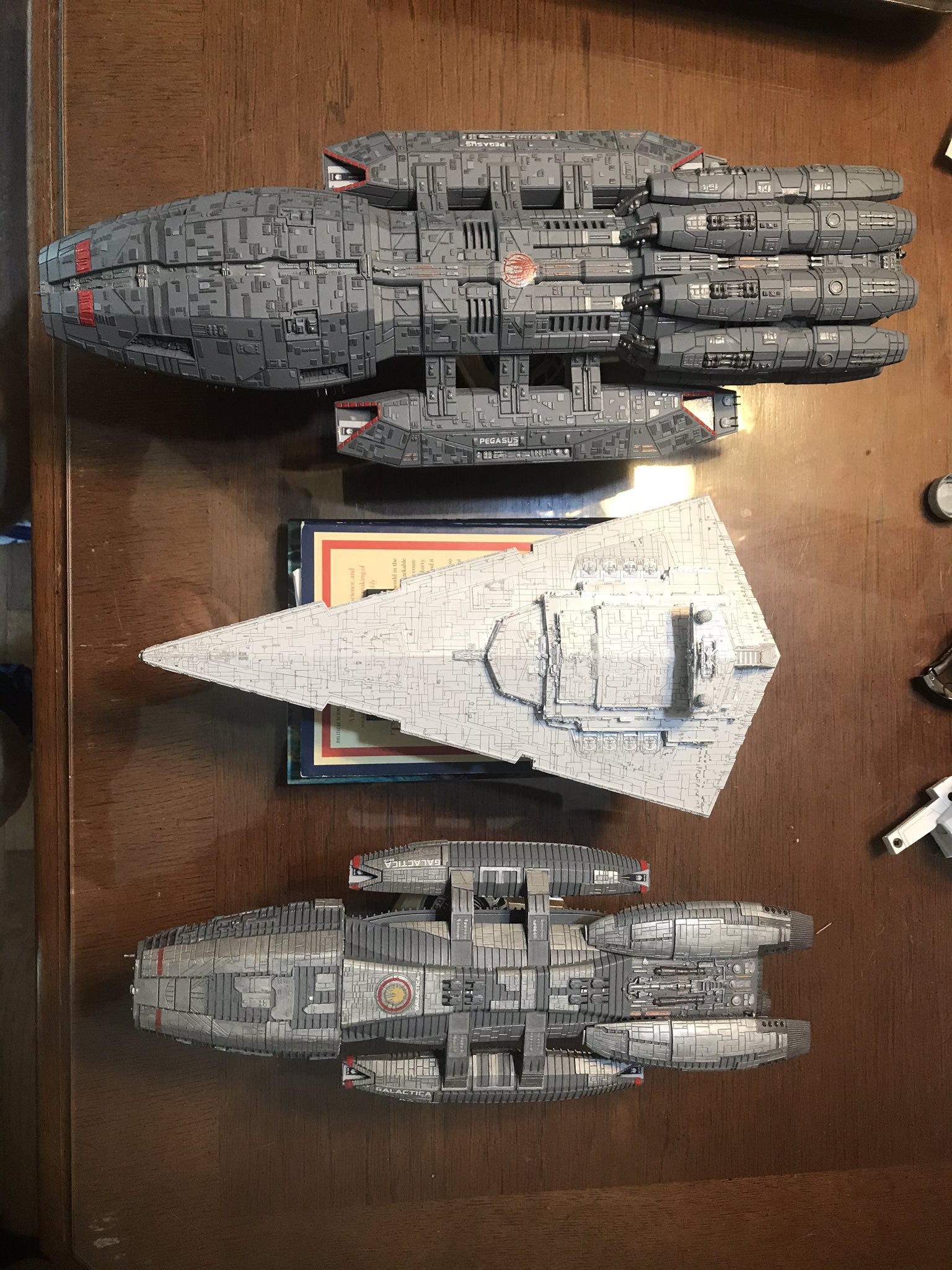 Battlestar Pegasus Compared To Galactica
