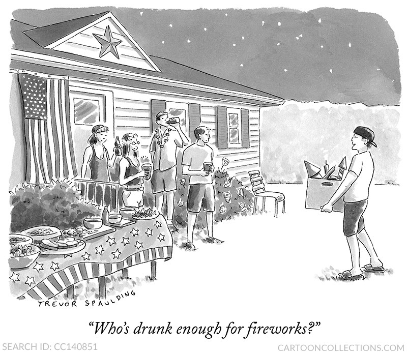 Funny 4th Of July Cartoon