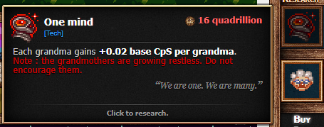 Cookie Clicker Onemind