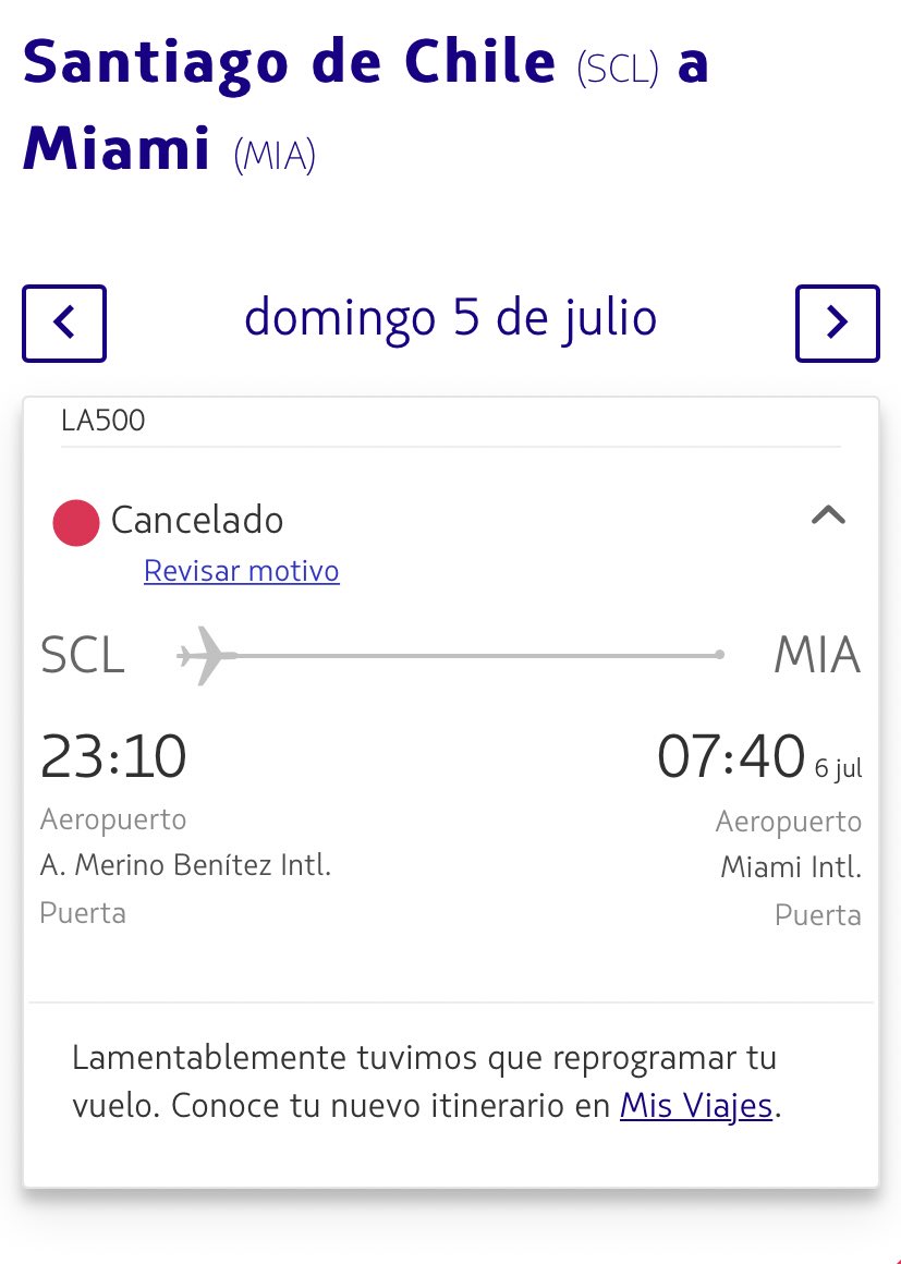 Vuelos santiago miami - Viajessindestino.com