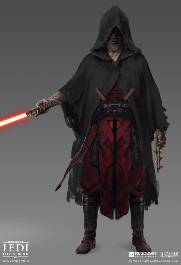 Star Wars Jedi Character Concept Art