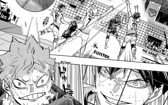 「Haikyuu!! Chapter 400 As always, the chapter didn't fail to」エンジェルの漫画