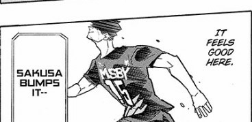 「Haikyuu!! Chapter 400 These intense Hinata vs Kageyama riva」エンジェルの漫画