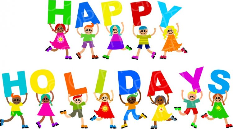 School Holidays Clip Art