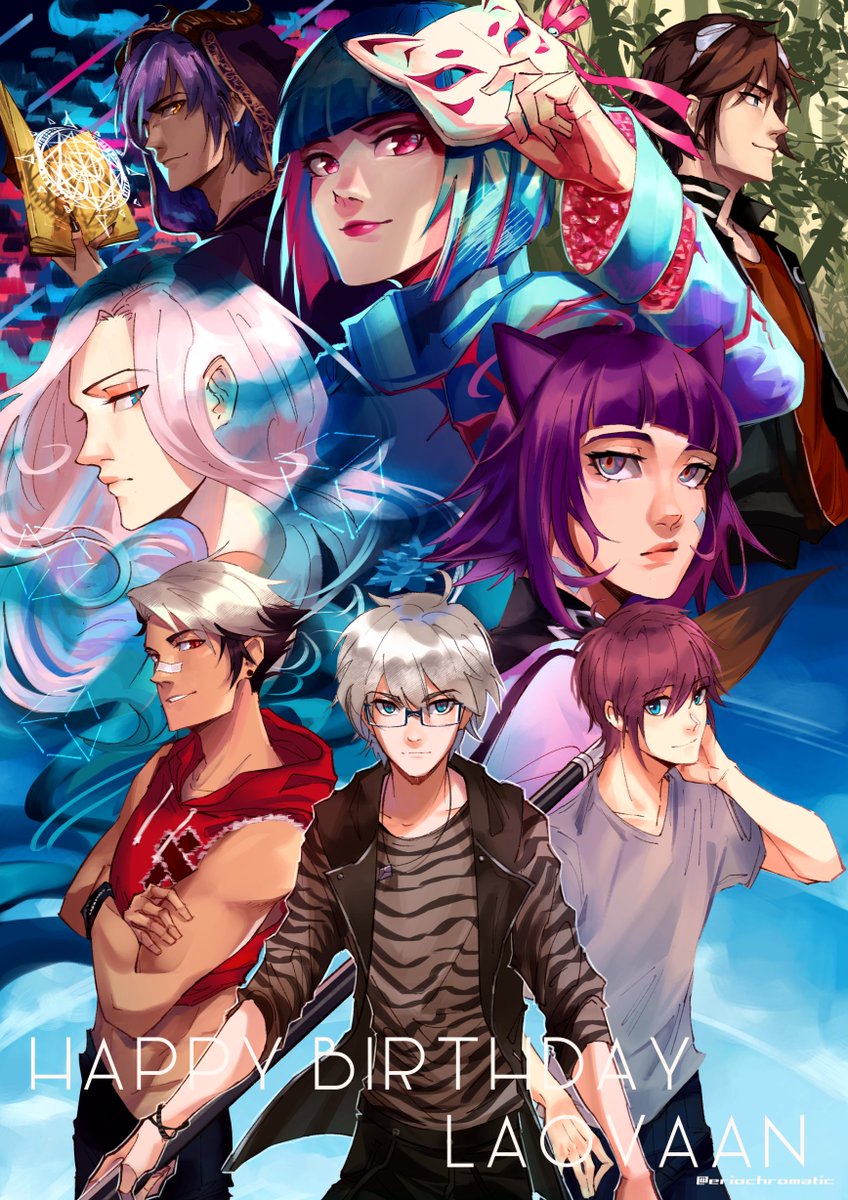 「Happy birthday @laovaan !! ??? 」|Erio @ OC era (???)のイラスト