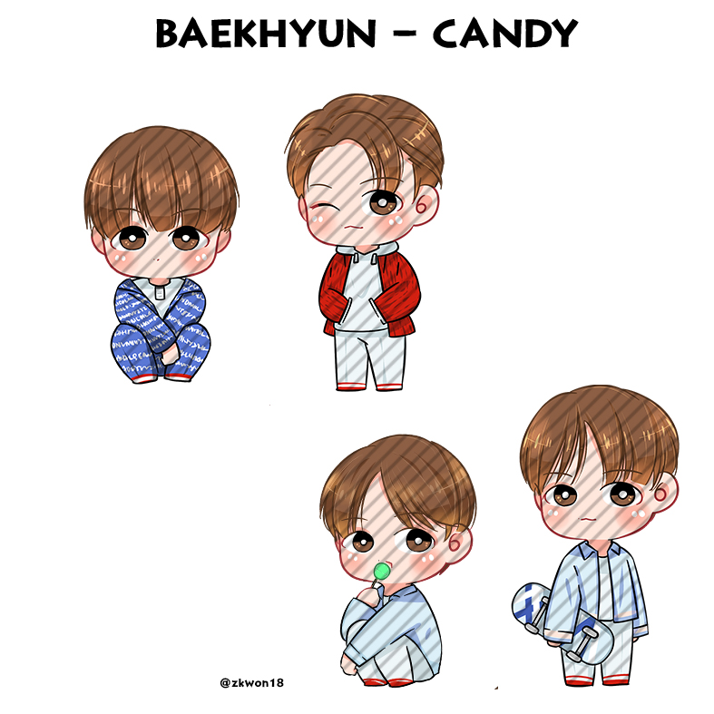 Baekhyun Fanart Chibi
