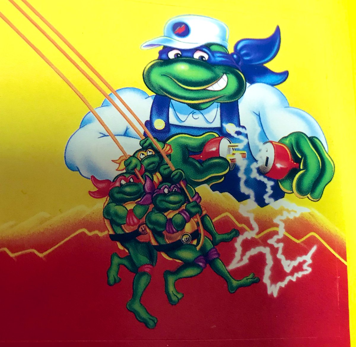 Each volume of the Japanese TMNT manga from the early 90's came with ...