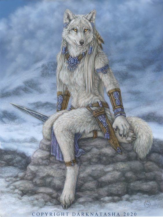 Anthro Arctic Wolf
