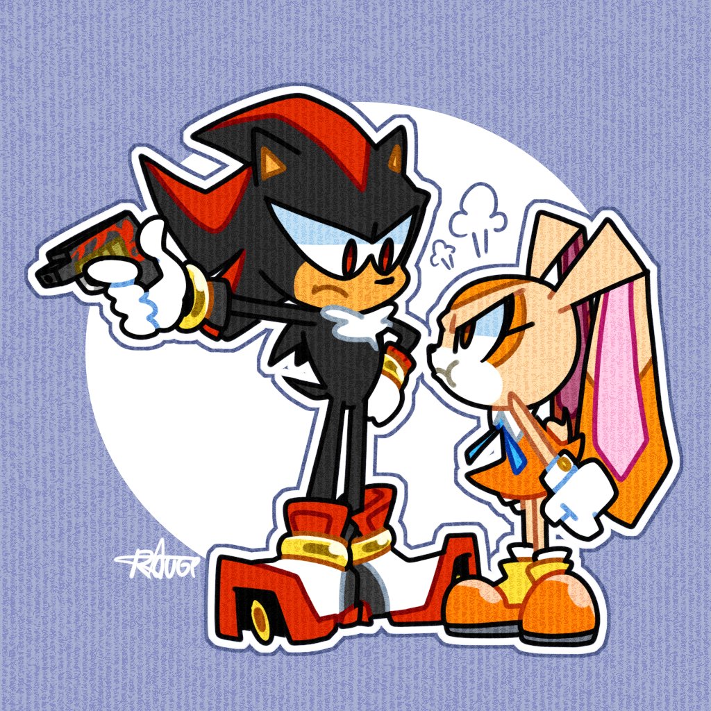 Cream The Rabbit And Shadow The Hedgehog