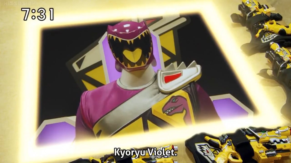 Kyoryuger Violet Yayoi