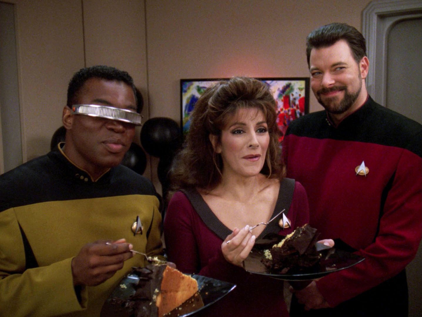 Star Trek Next Generation Cake