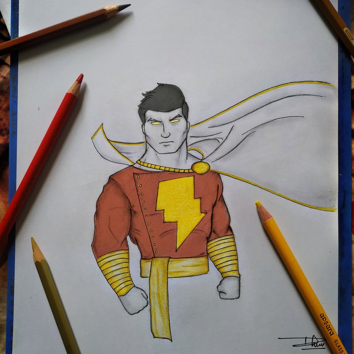 Shazam Drawing