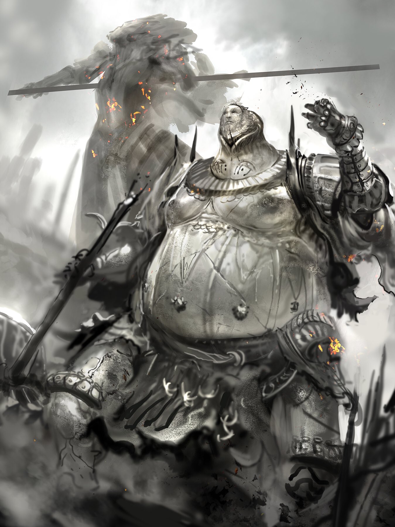 Executioner Smough Concept Art