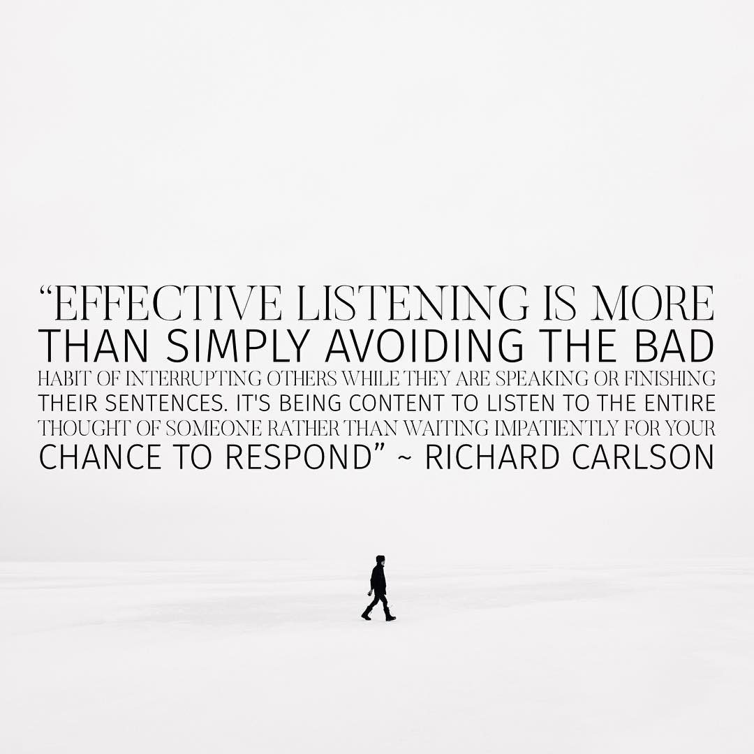 Effective Listening Quotes