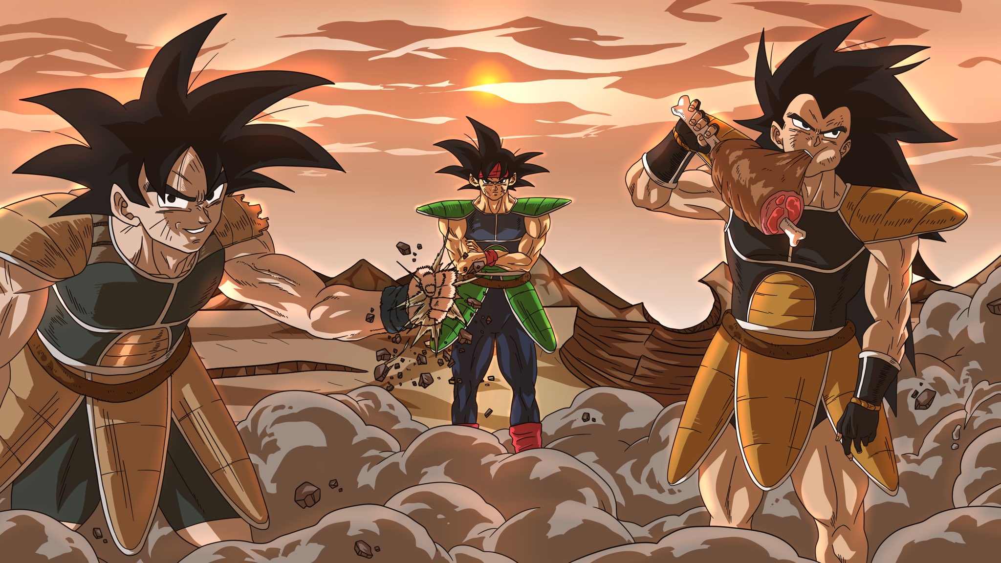 Bardock And Raditz